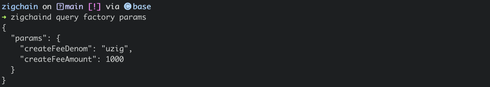 ZIGChain Modules - Factory | ZIGChain