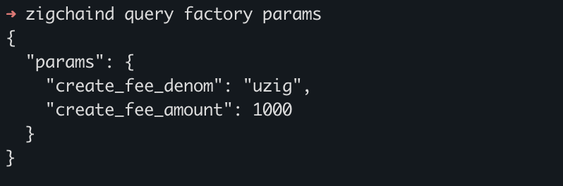 ZIGChain Modules - Factory | ZIGChain